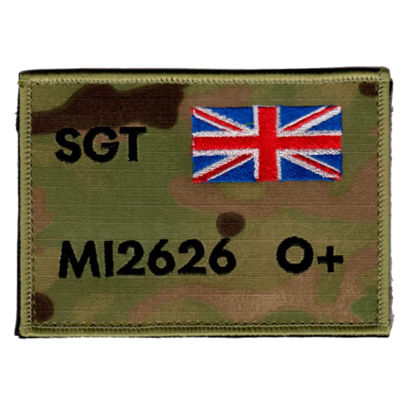 Custom Embroidered Zap Patch - Garrison PRI